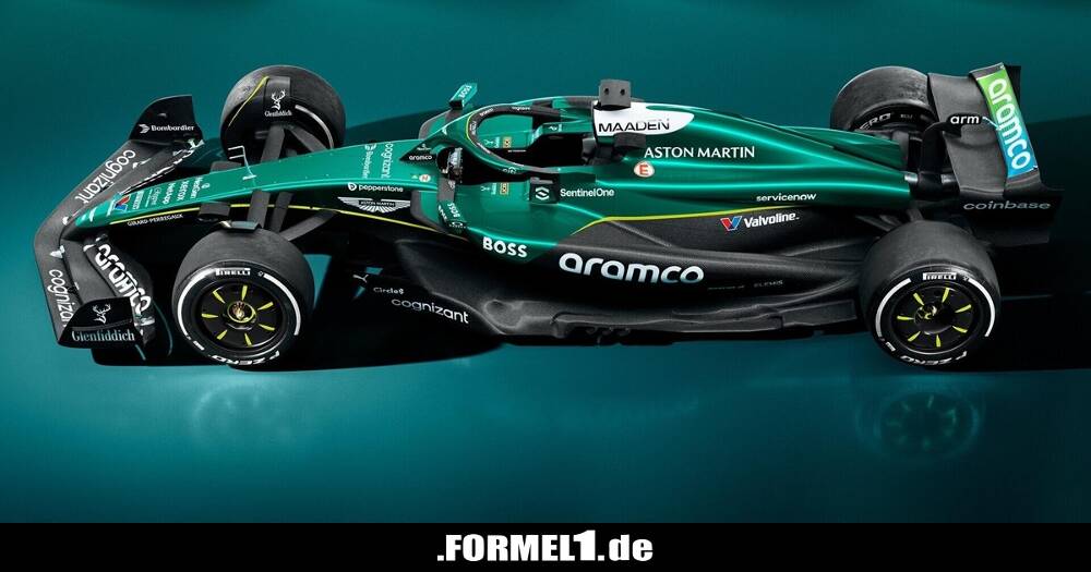 Fotostrecke: Formel 1 2025: Der Aston Martin AMR25 von Alonso und ... Fotostrecke: Formel 1 2025: Der Aston Martin AMR25 von Alonso und ...