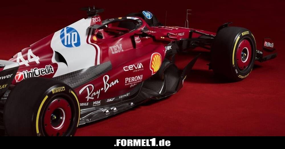 Fotostrecke: Formel 1 2025: Der Ferrari SF25 von Hamilton und Leclerc ... Fotostrecke: Formel 1 2025: Der Ferrari SF25 von Hamilton und Leclerc ...