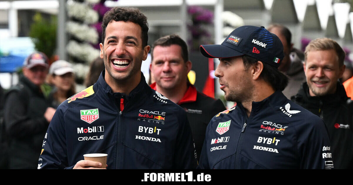 Daniel Ricciardo bei AlphaTauri: Muss Perez jetzt um sein Cockpit zittern?